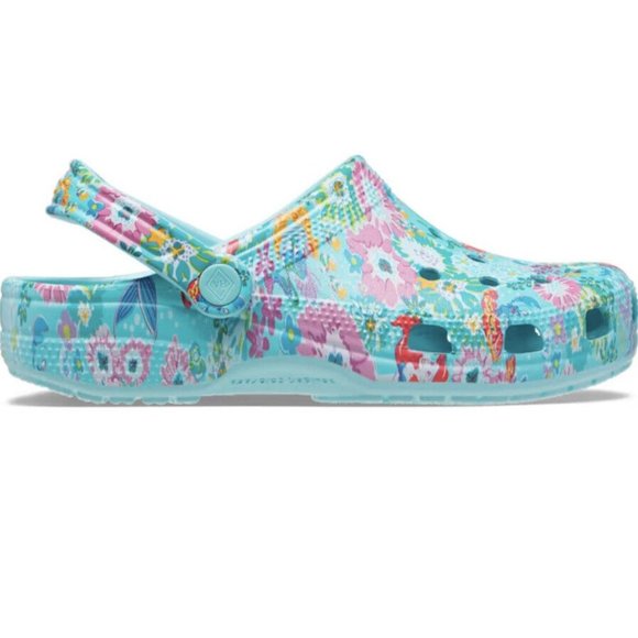 CROCS | Shoes | Crocs Classic Disney X Vera Bradley Little Mermaid Clog ...